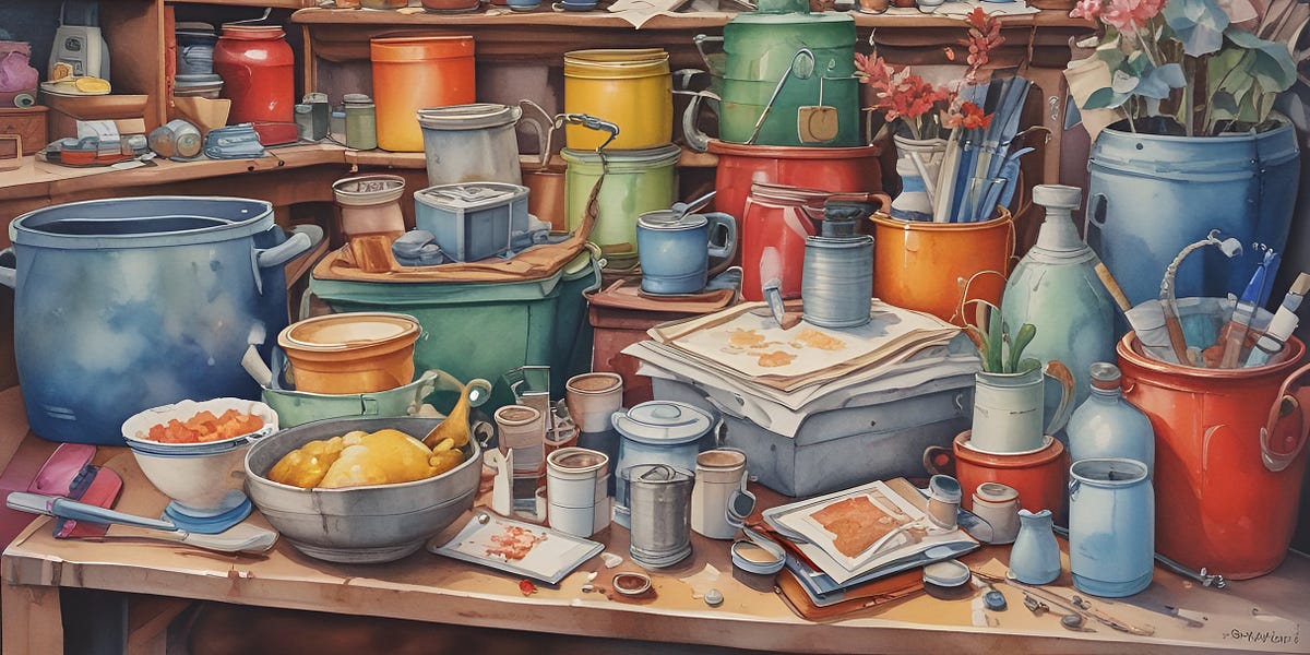 A Cluttered Life - by Tania Weatherley