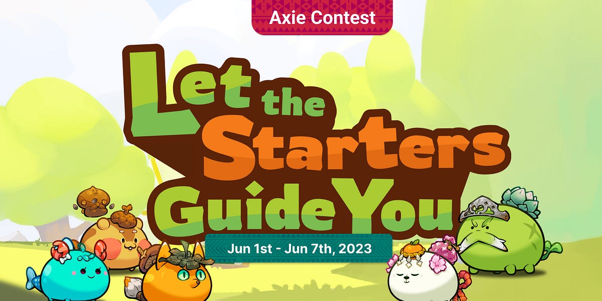 Let The Starters Guide You Contest is LIVE