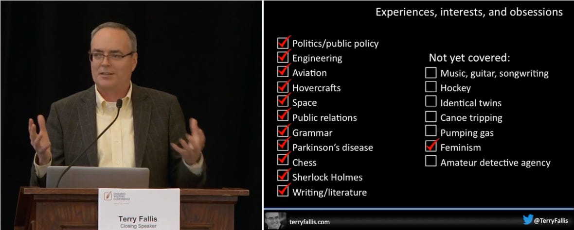 The benefits of diverse interests (plus I met Rik Emmett!)