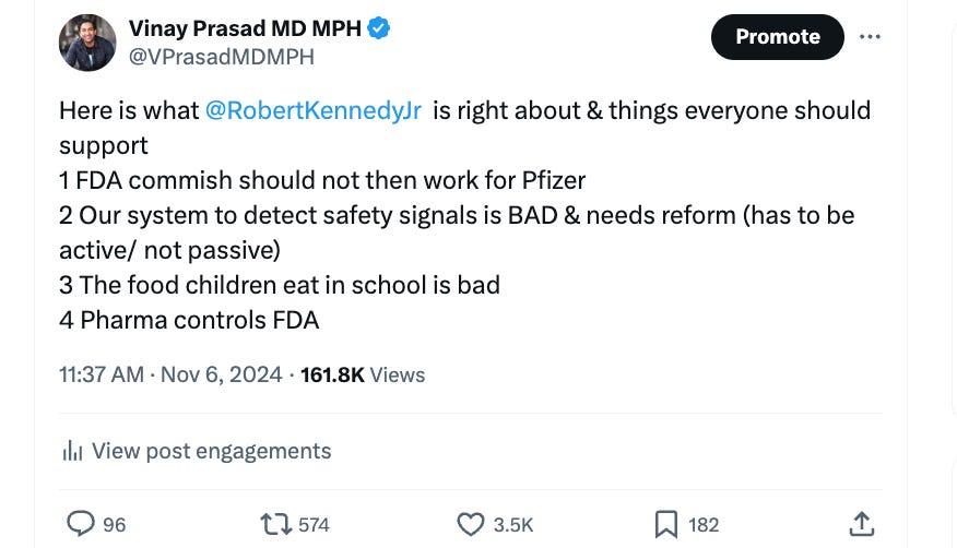 What does RFK Jr mean for healthcare?