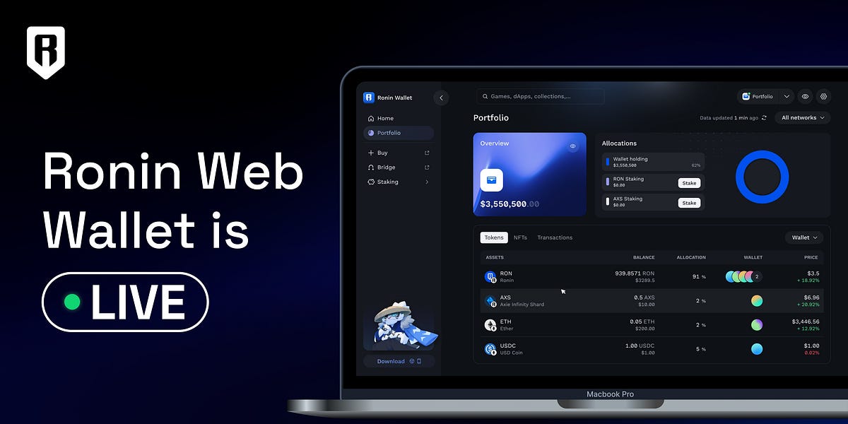 Ronin Web Wallet Beta is LIVE! - Ronin’s Newsletter