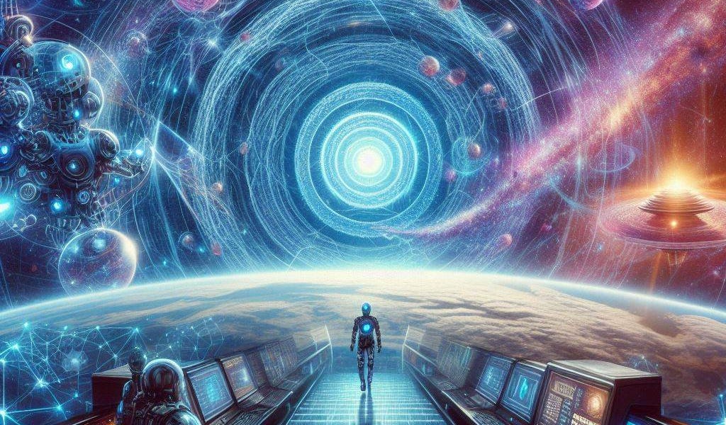 Into the future. Interstellar trips ;). Quantum Information Science and AI
