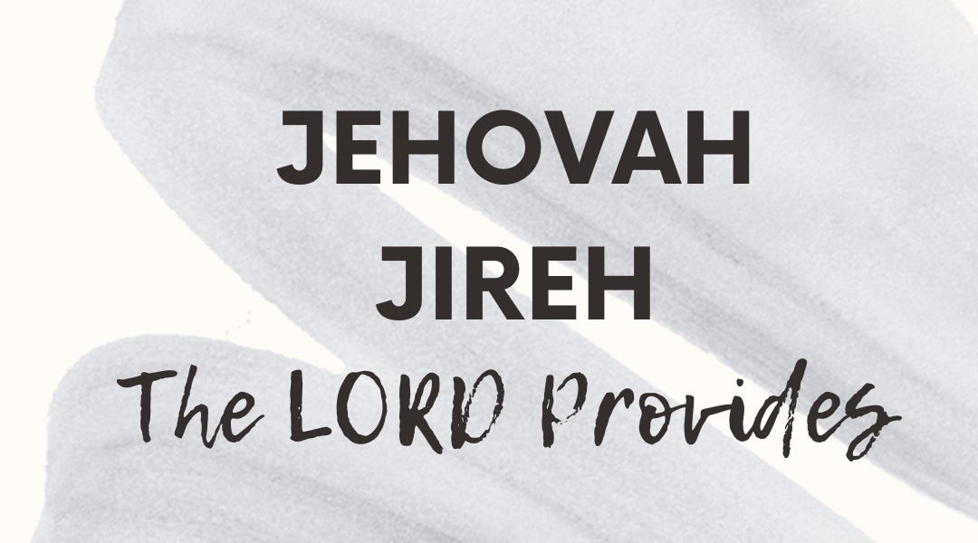 The Lord Provides - by Ed Grant