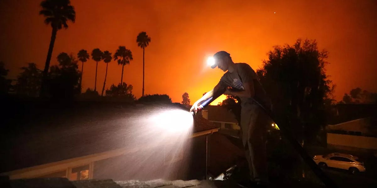 Fanning the LA Flames