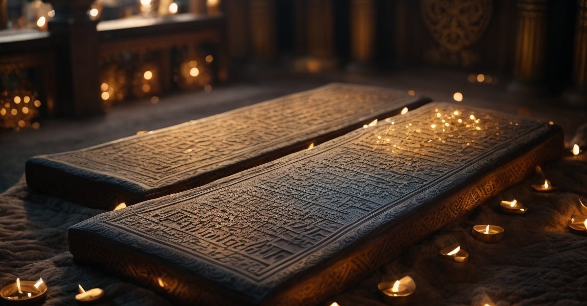 The Ten Commandments - by Beverly - Sand & Seed