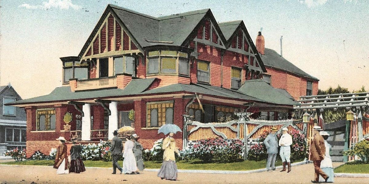 The Street Seen: Nat Goodwin's House - by Mark Gorman