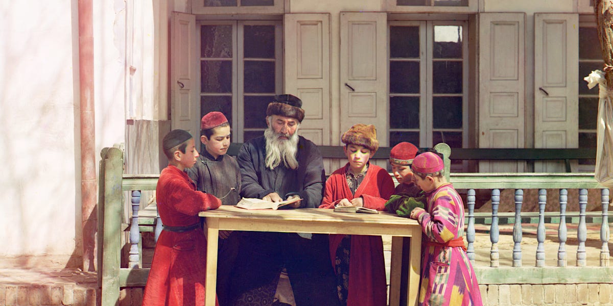 The Bukharan Jews at Dushanbe - Dmitri Logofet, 1913
