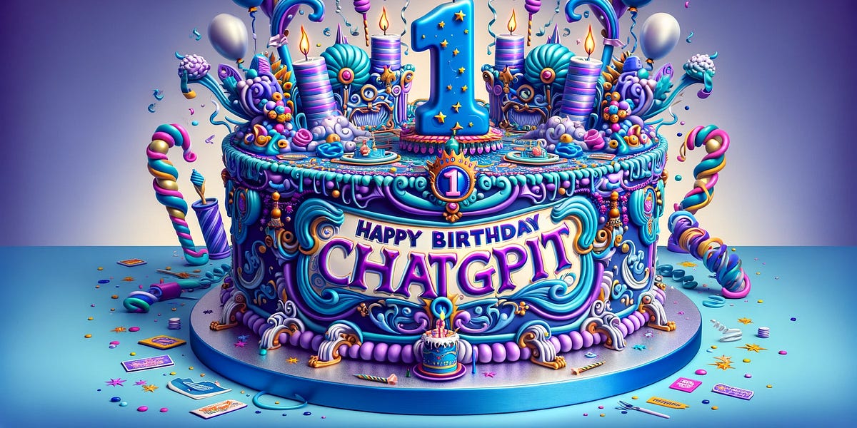 🎂 Happy birthday, ChatGPT! - by Azeem Azhar