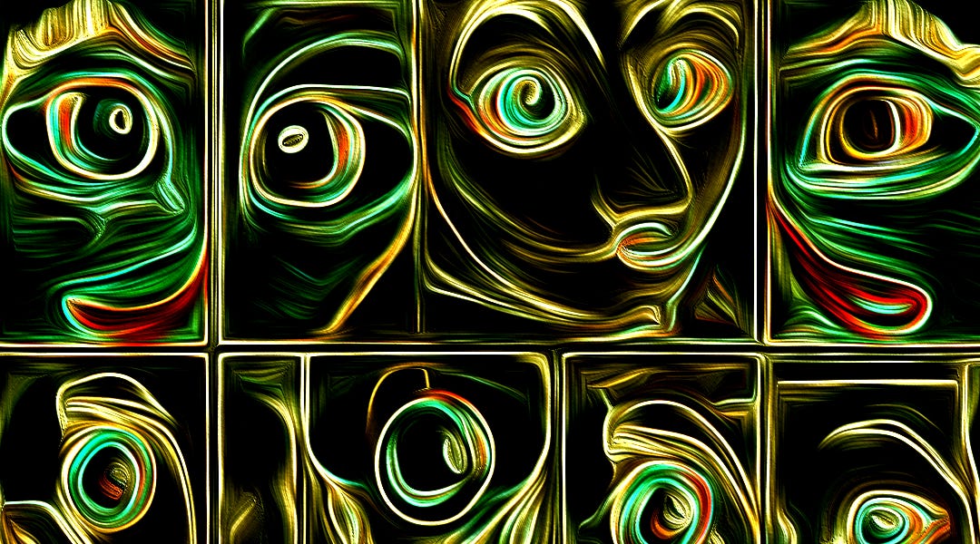 EYES MIXED - by Dusty Hope - dustyhope.substack.com