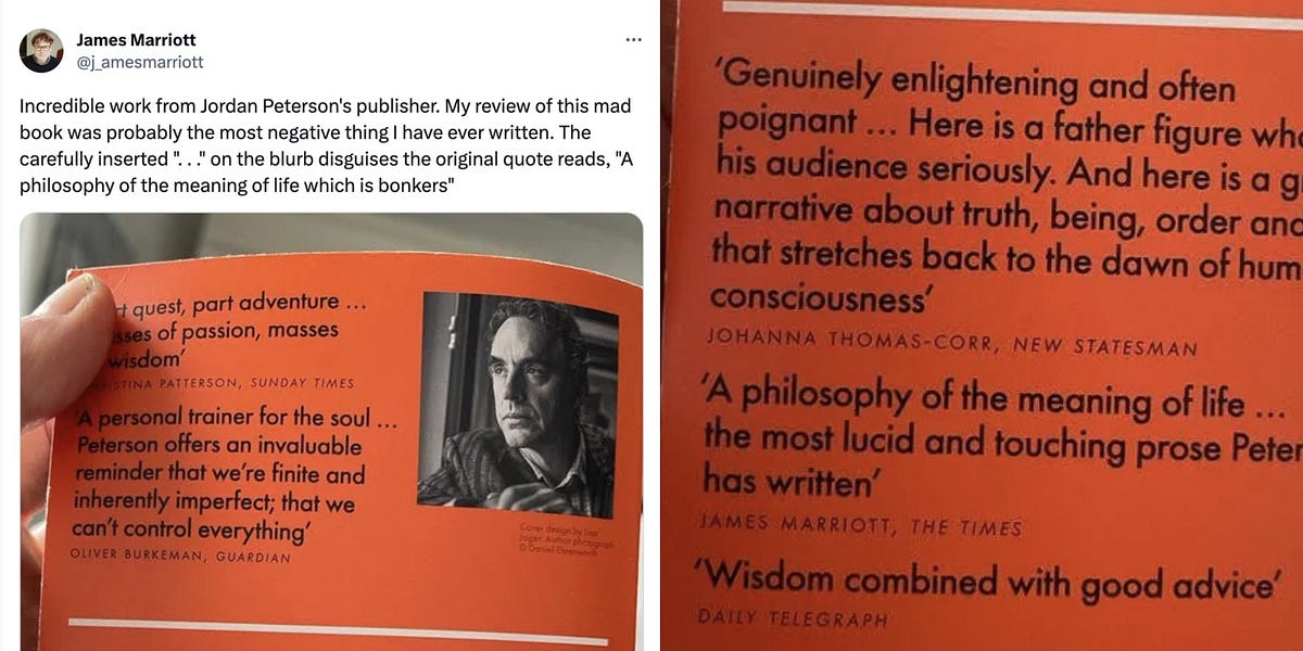 The Problem With Blurbs, Or My Problem With Blurbs, Or A Problem With ...