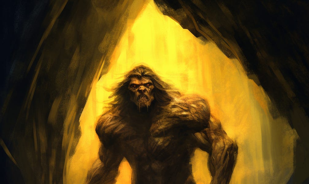 The Legend of Si-Te-Cah - by Frank Kidd - Pulp West