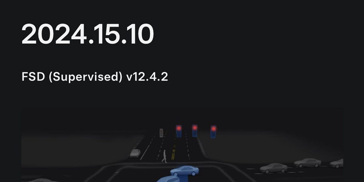Tesla FSD 12.4.2 - by NextBigFuture - next BIG future