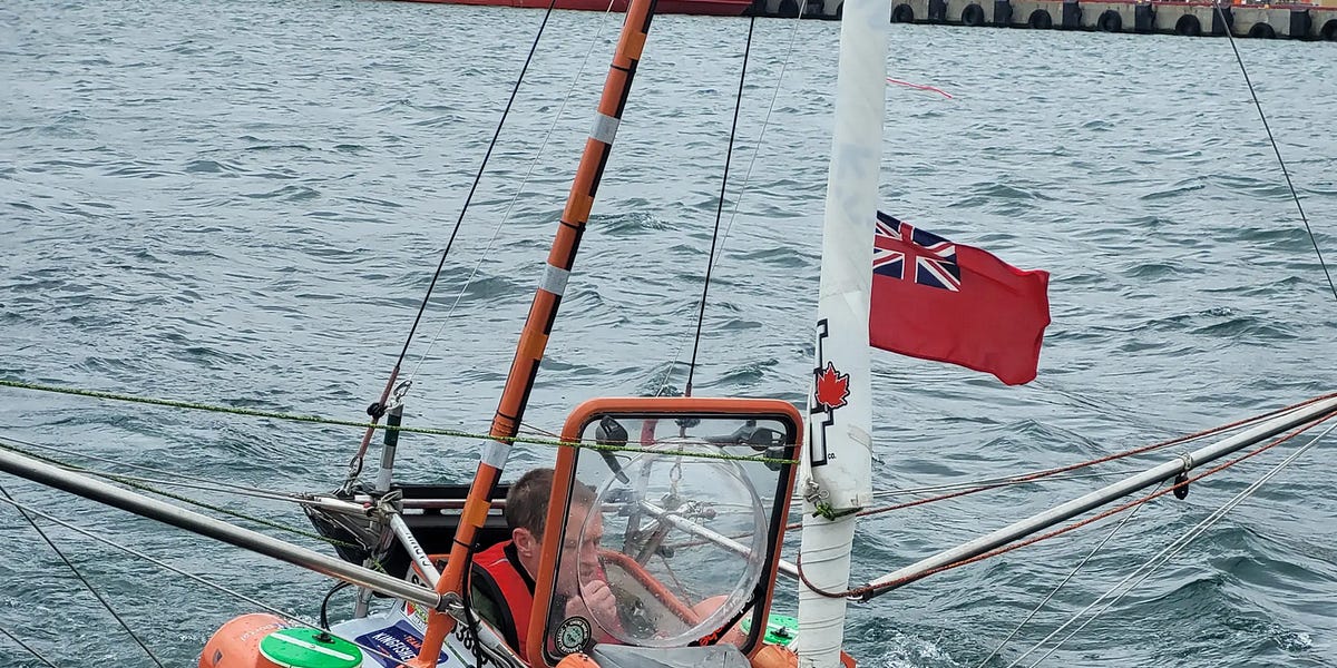 Adventurer's Tiny-Boat Atlantic-Crossing Dream Ends in Tears