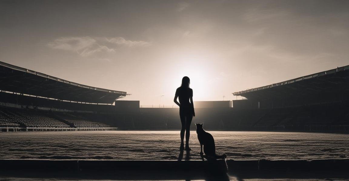 The Woman in the Arena - Kate Welshofer Was Here