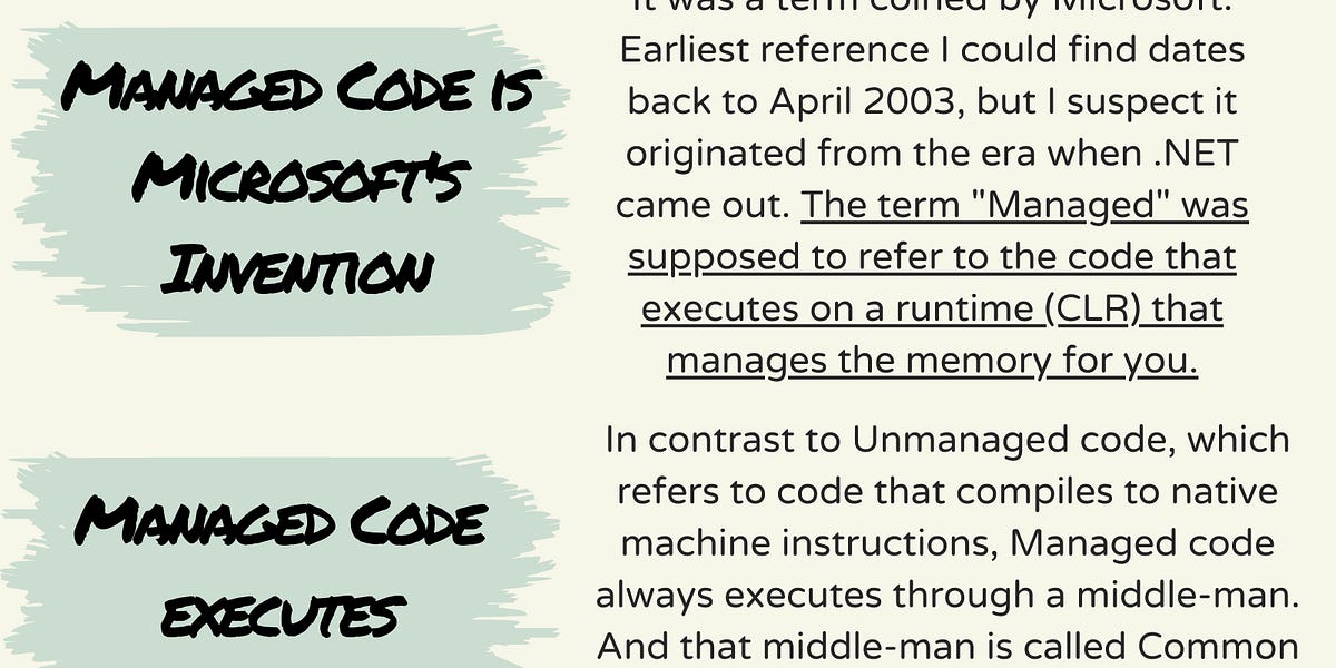 Managed vs Unmanaged Code - Part 2 - by Mihailo Joksimovic Managed vs Unmanaged Code - Part 2 - by Mihailo Joksimovic
