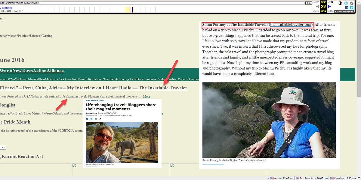 Susan Portnoy’s Defamation - by Jim Stewartson