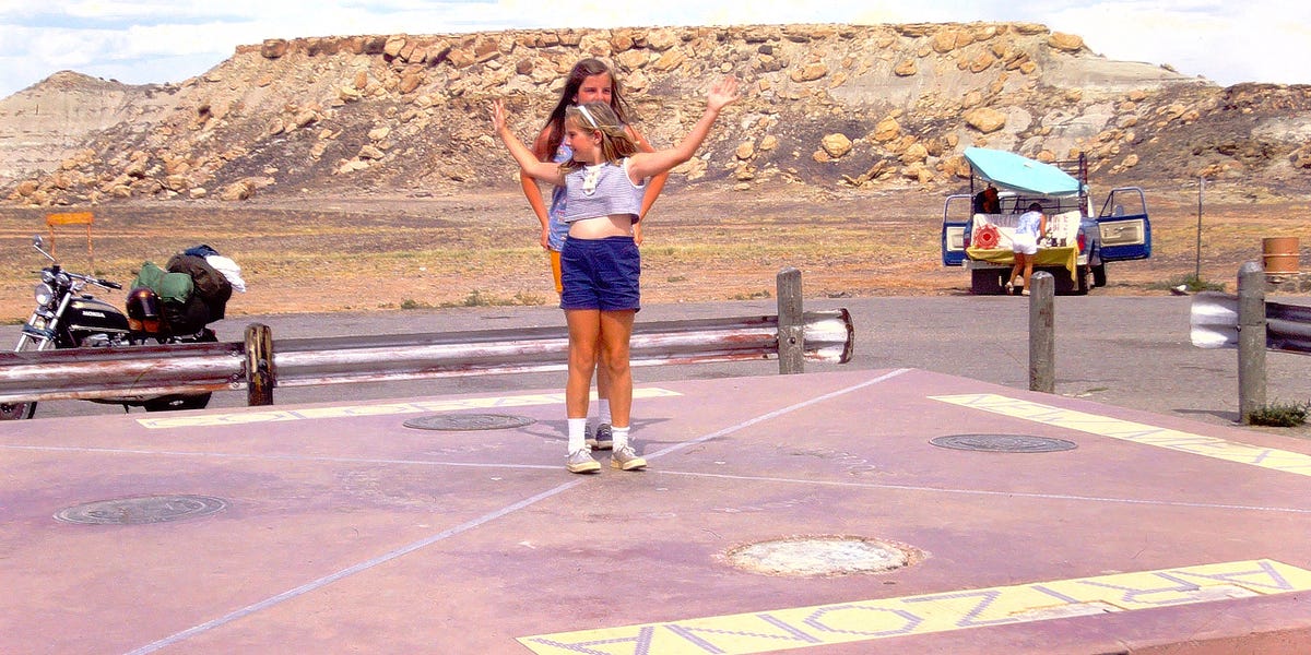 The Four Corners Come Together - by Jan Spell