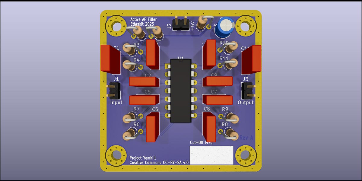 Project Yamhill Active Audio Filter - by Jason Milldrum