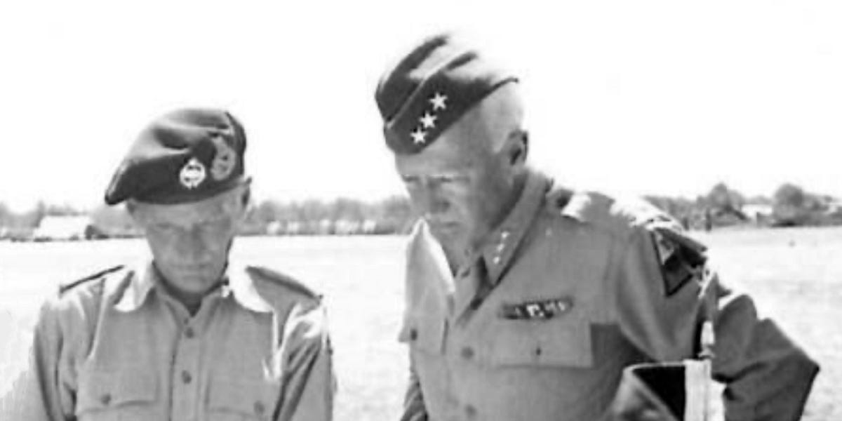 Patton slaps another soldier - by Martin Cherrett