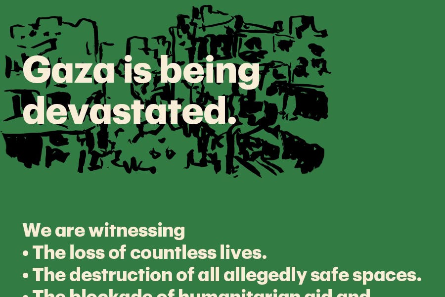 Fasting for Gaza - by Sara - West Bank Reflections