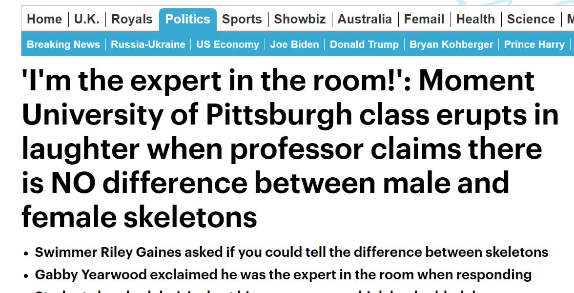 Science (TM) -Male and Female Skeleton Edition