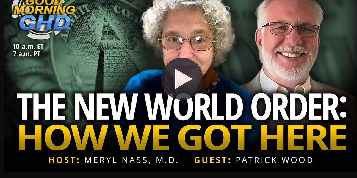 I interviewed Patrick Wood about the history and growth of technocracy ...