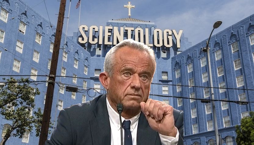RFK Jr.’s ties to Scientology’s sordid past, and his unity on its goals ...
