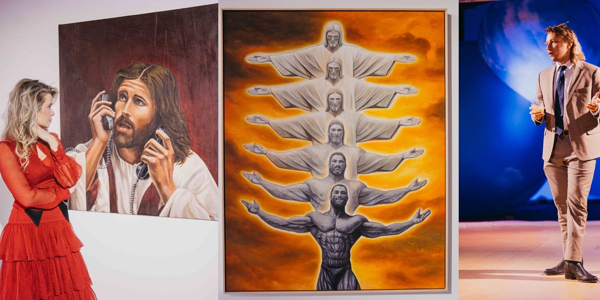 GigaChad Jesus - by Molly O’Shea - Sourcery