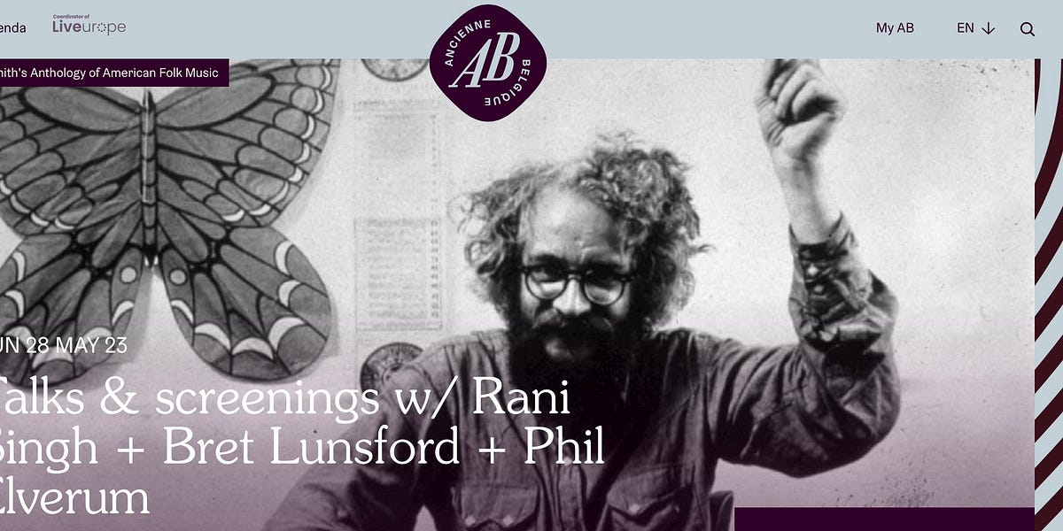 HARRY SMITH AT 100: - by Bret Lunsford