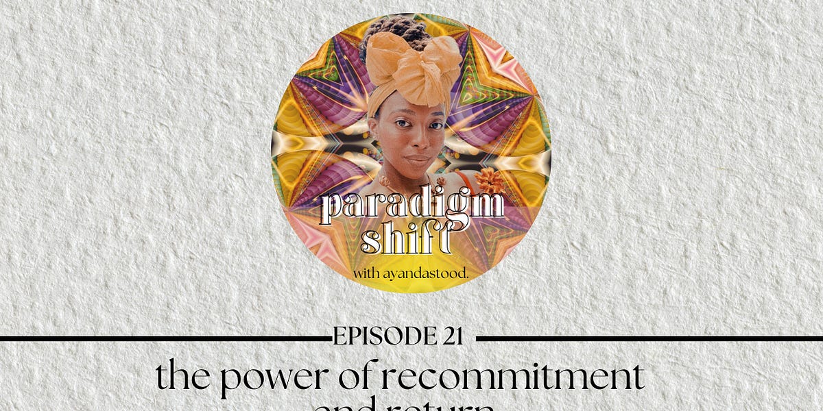 🎙️: the power of recommitment - soul salon