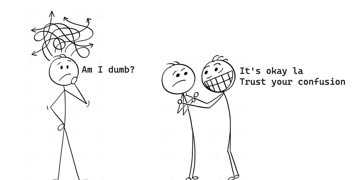 How to do good work (Part 7): Let myself feel dumb, clumsy and ...