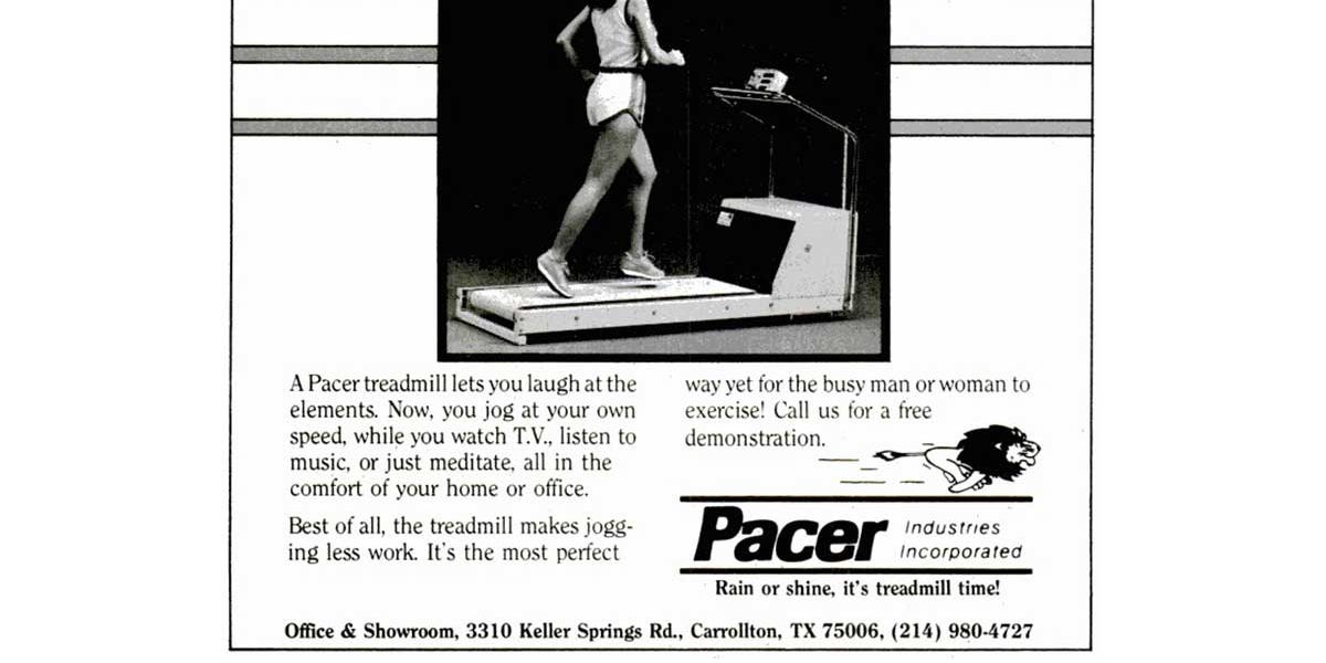 This Early Eighties Treadmill Ad brings back Memories