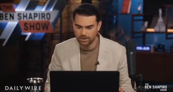 Ben Shapiro So Good At Knowing About Sex And Bodies And Stuff