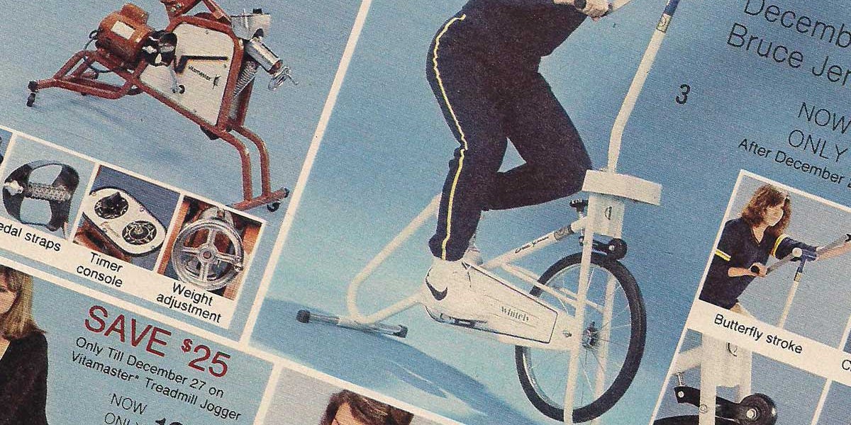 Nothing like Early 1980s Exercise Equipment to Keep you in Shape and ...
