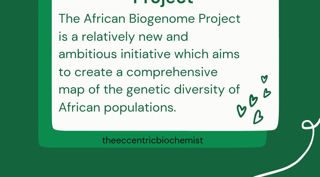 African Biogenome Project: Realistic or Farfetched?