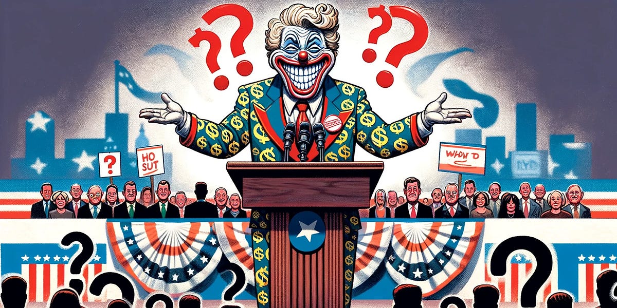 How to Spot a Political Grifter - by Frank J. Fleming