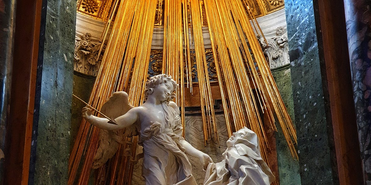 The Ecstasy of Saint Teresa - by Mario M