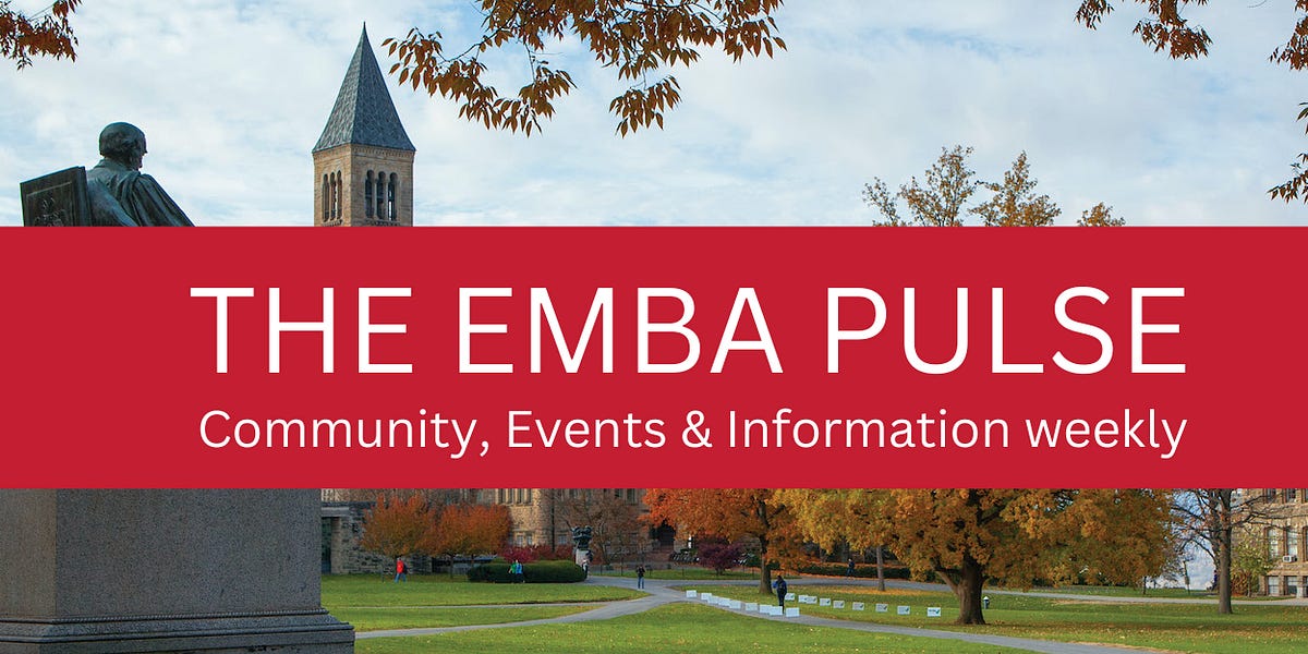The EMBA Perks: - by Lindsey Aliksanyan - THE EMBA PULSE