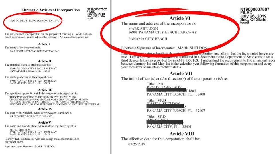 Corruption Watch: Mexico Beach, Panama City, PCB Mayor Mark Sheldon ...