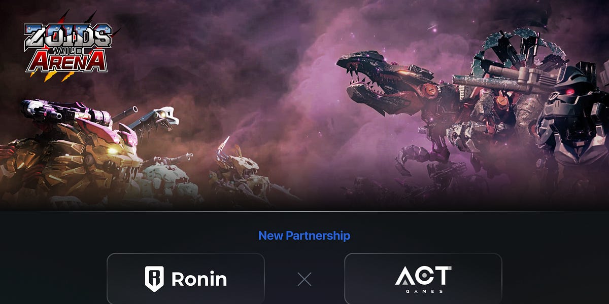 ZOIDS is coming to Ronin! - Ronin’s Newsletter