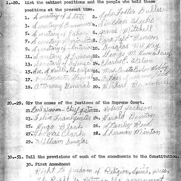 AZ Mandates High School Civics Test, We Do Not Even Have A Problem With ...