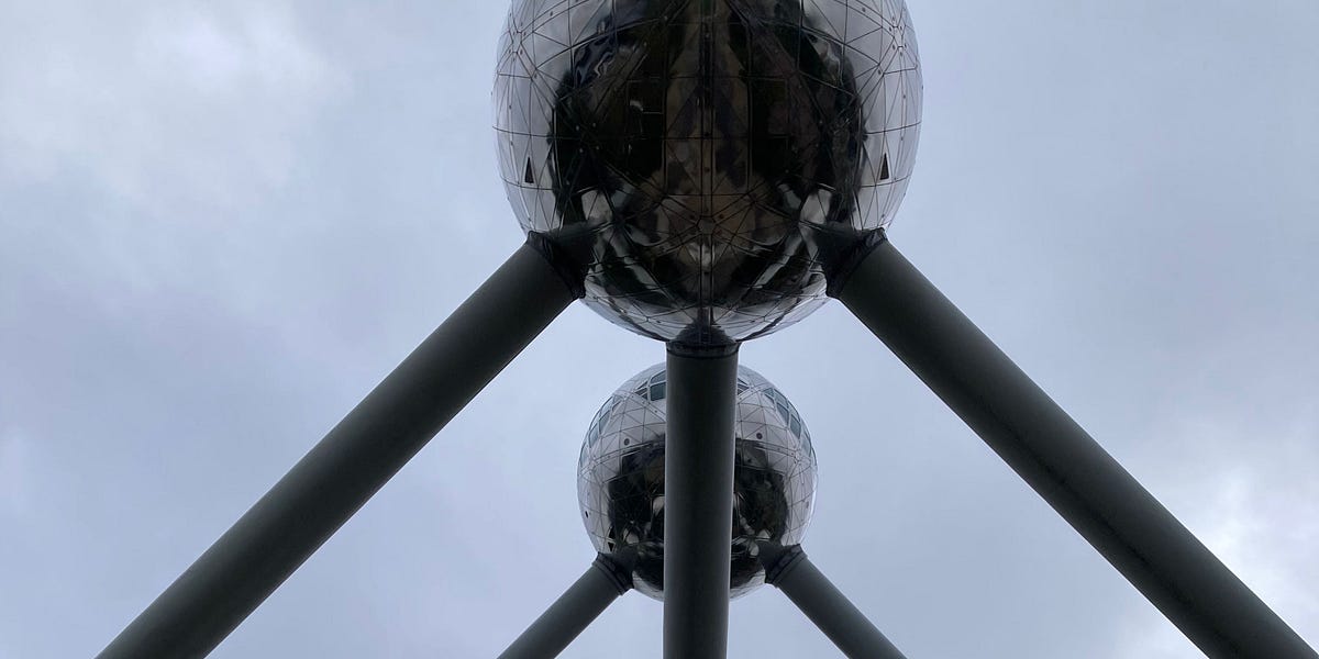 The building made of nine giant iron atoms - by Eva Amsen