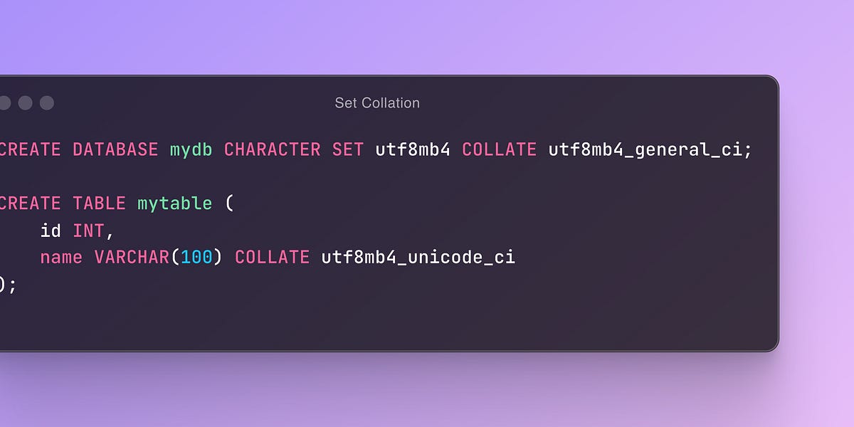 SQL Collation: A Match Made in Query Heaven - by Vinay