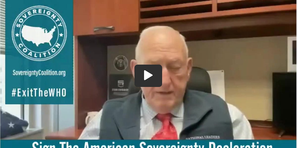 Lt Gen. WILLIAM “JERRY” BOYKIN on the American Sovereignty Declaration ...