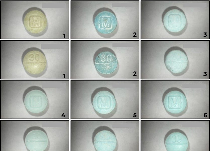 The Deadly Makeup of a Fentanyl Pill - by Keith Graves