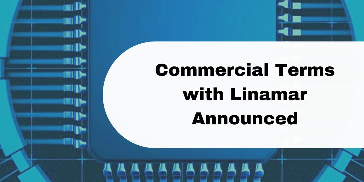 Exro Technologies (EXRO.TO): Commercial Terms with Linamar Announced