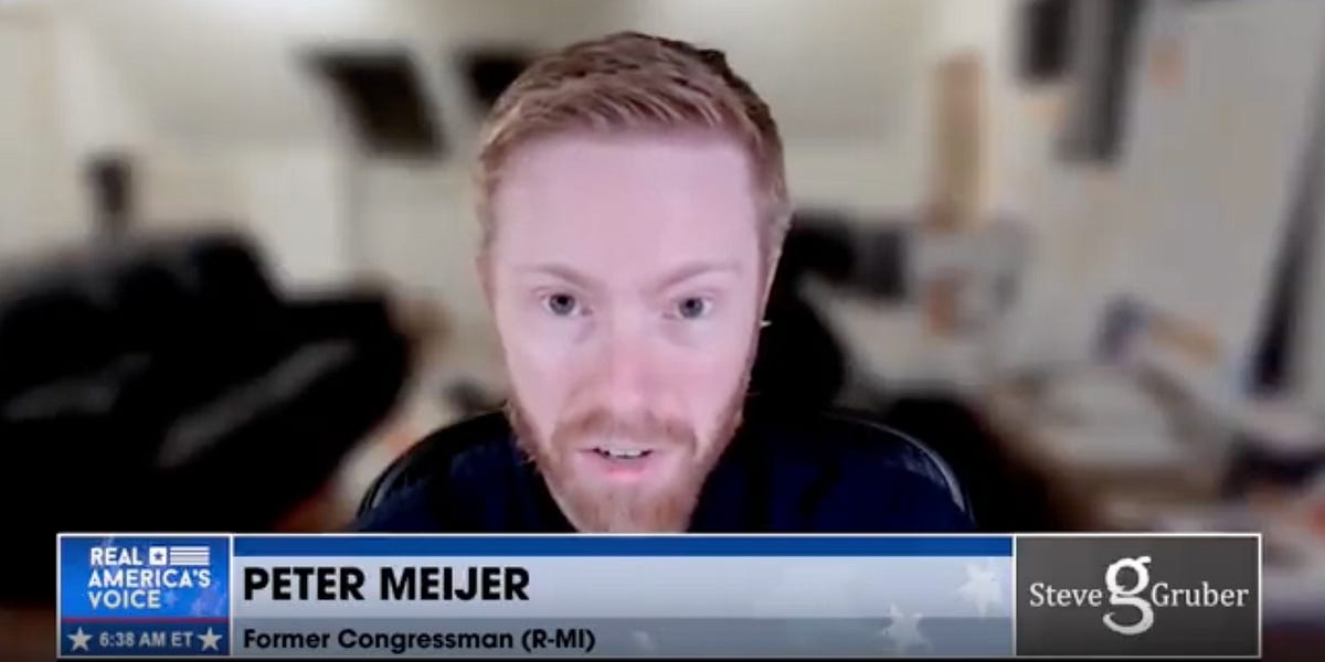 Peter Meijer Wants To Sell His Soul But GOP's Not Interested, Not Even If He Puts It On The Curb ...