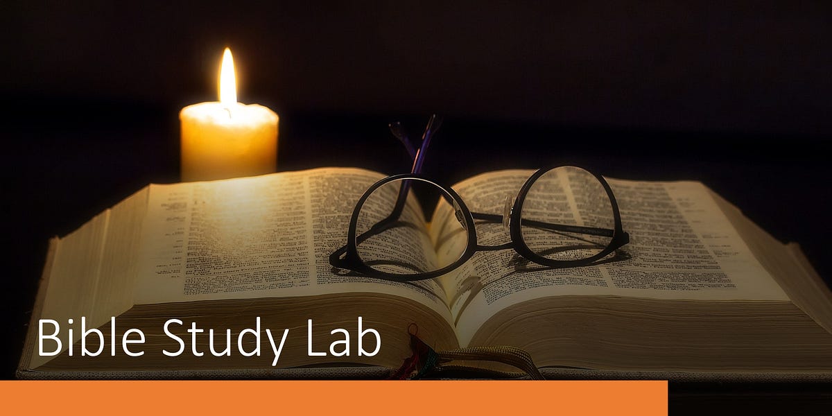 Bible Study Lab Powerpoint - by David Wilkinson