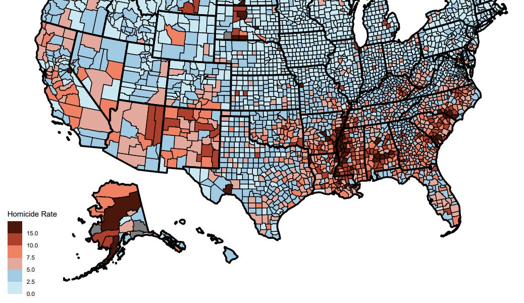 Crime in the USA - by Inquisitive Bird