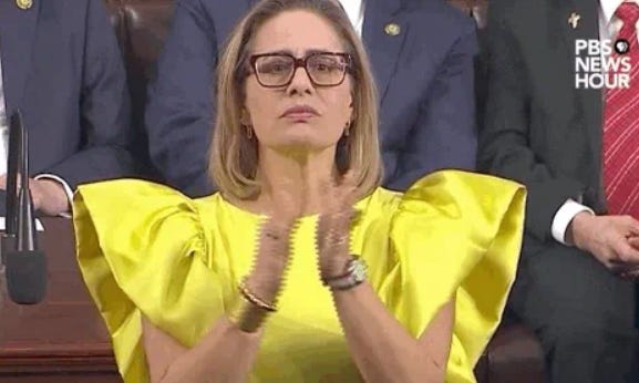 Kyrsten Sinema Makes Tuesday REALLY Super - by Evan Hurst